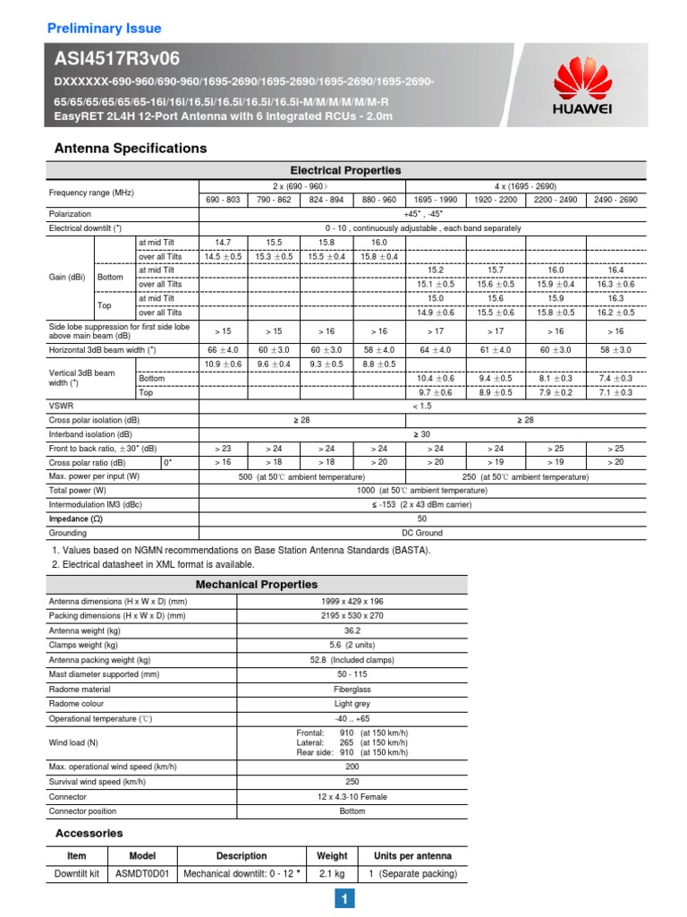 Preliminary Technical Specifications for the EasyRET 2L4H 12-Port ...