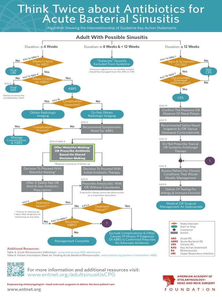 Guidelines for Acute Bacterial Rhinosinusitis | PDF | Clinical Medicine ...