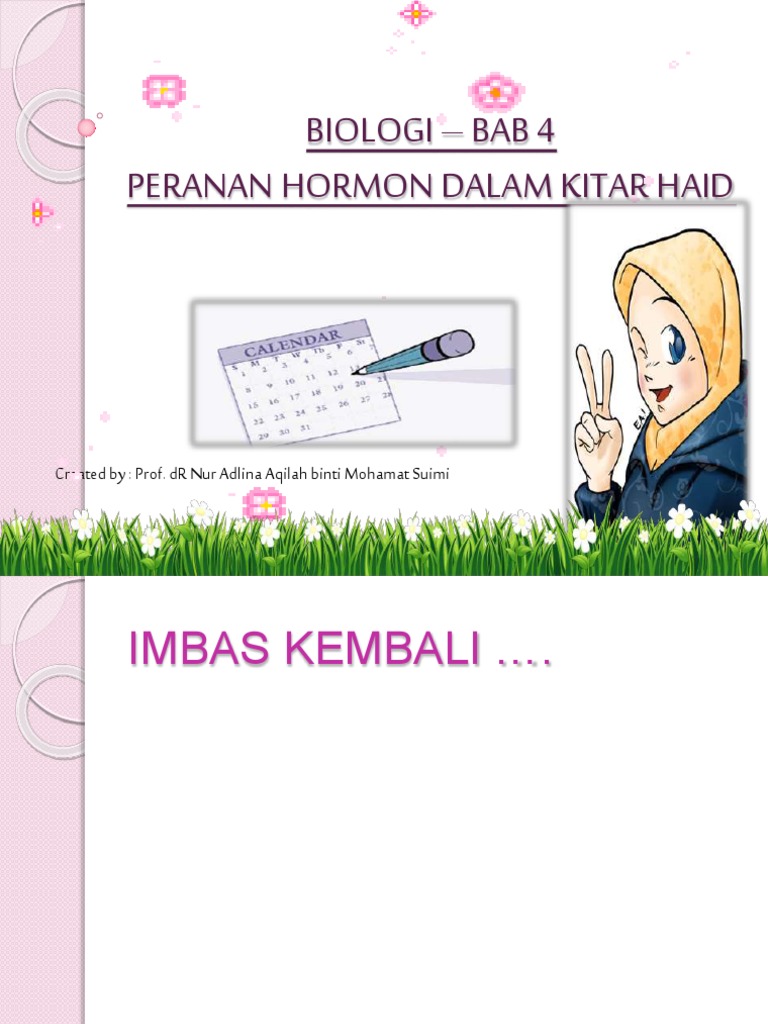 Peranan Hormon Dalam Mengawal Atur Kitar Haid | PDF