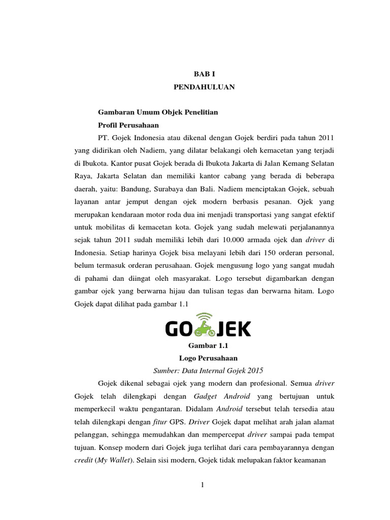 Contoh Sim Gojek | PDF
