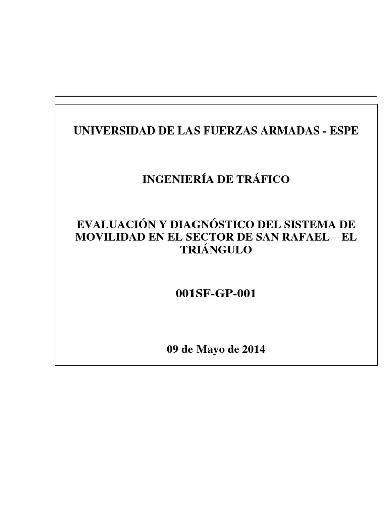 Calculo Tpda | PDF | Peatonal | Intersección (carretera)
