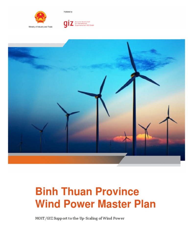Binh Thuan Wind Master Plan With Template05092016 Giz | PDF | Clean ...