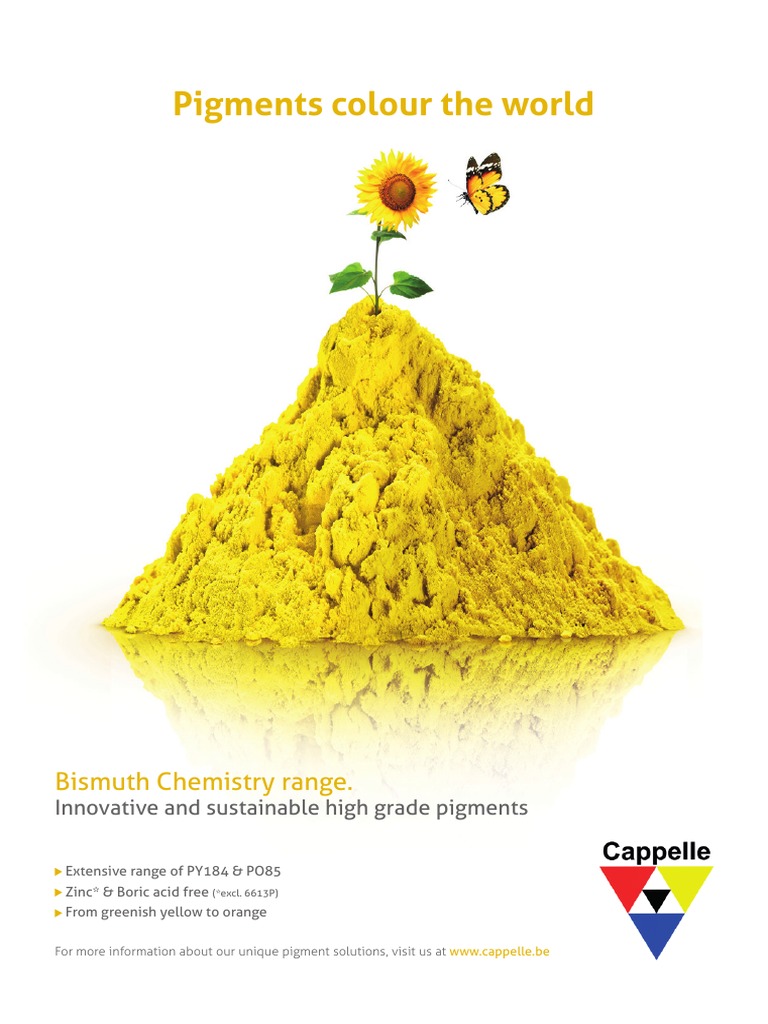 Bismuth-Based Pigments Overview | PDF | Pigment | Materials