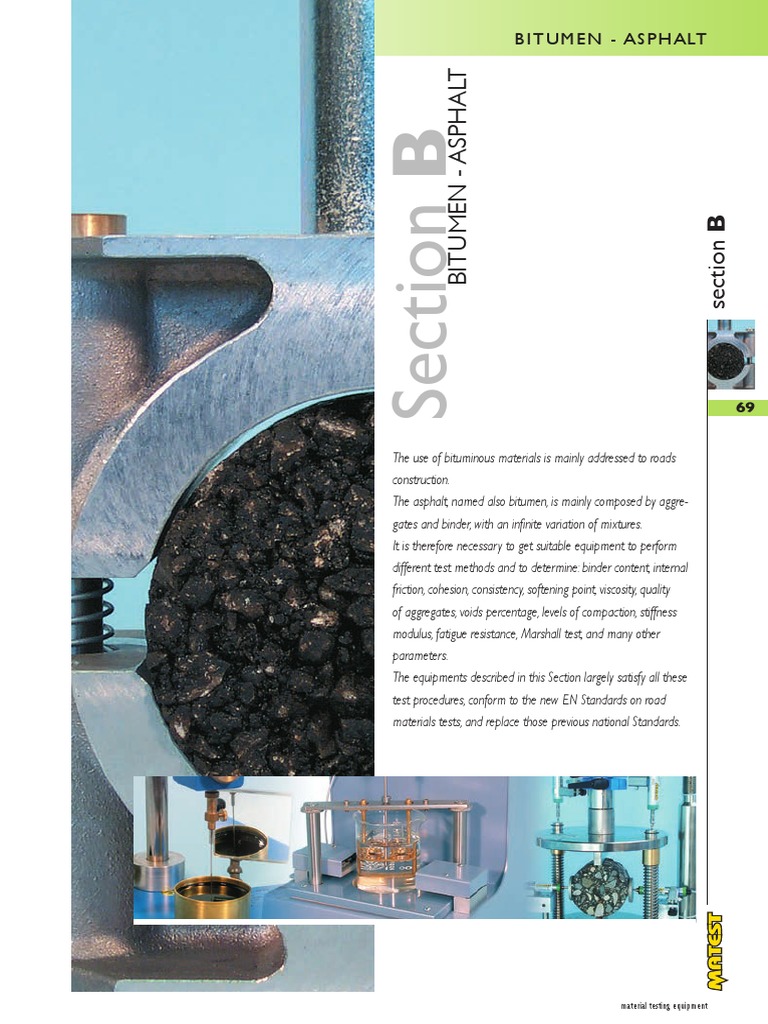 Matest Catalogue 4 Bitumen Asphalt | PDF | Asphalt | Vacuum