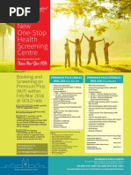Health Screening Packages | PDF | Hepatitis | Physical Examination
