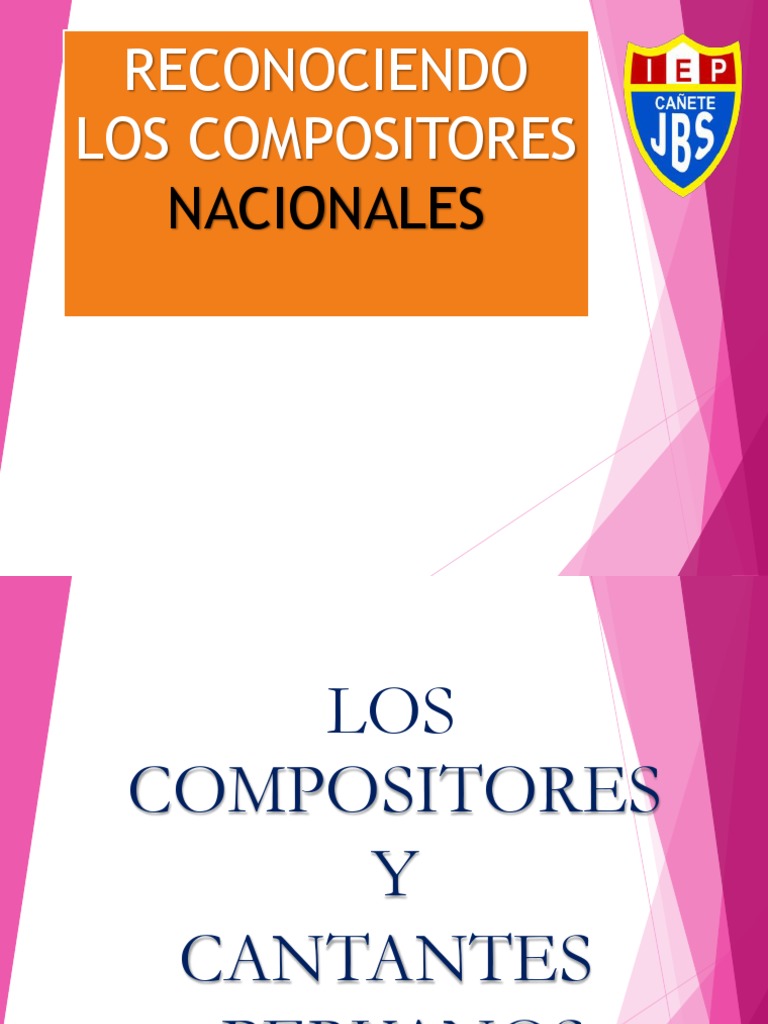 Reconociendo a los compositores y cantantes peruanos que han ...