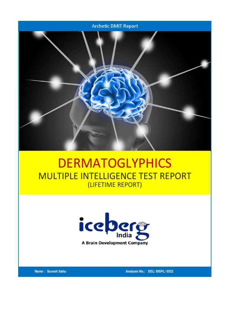 Archetic DMIT Sample Report | PDF | Cerebrum | Neuroscience