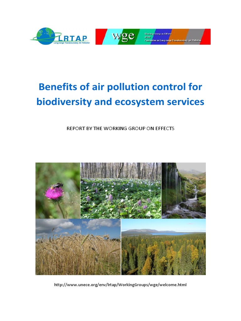 Benefits of Air Pollution Control For Biodiversity and Ecosystem ...
