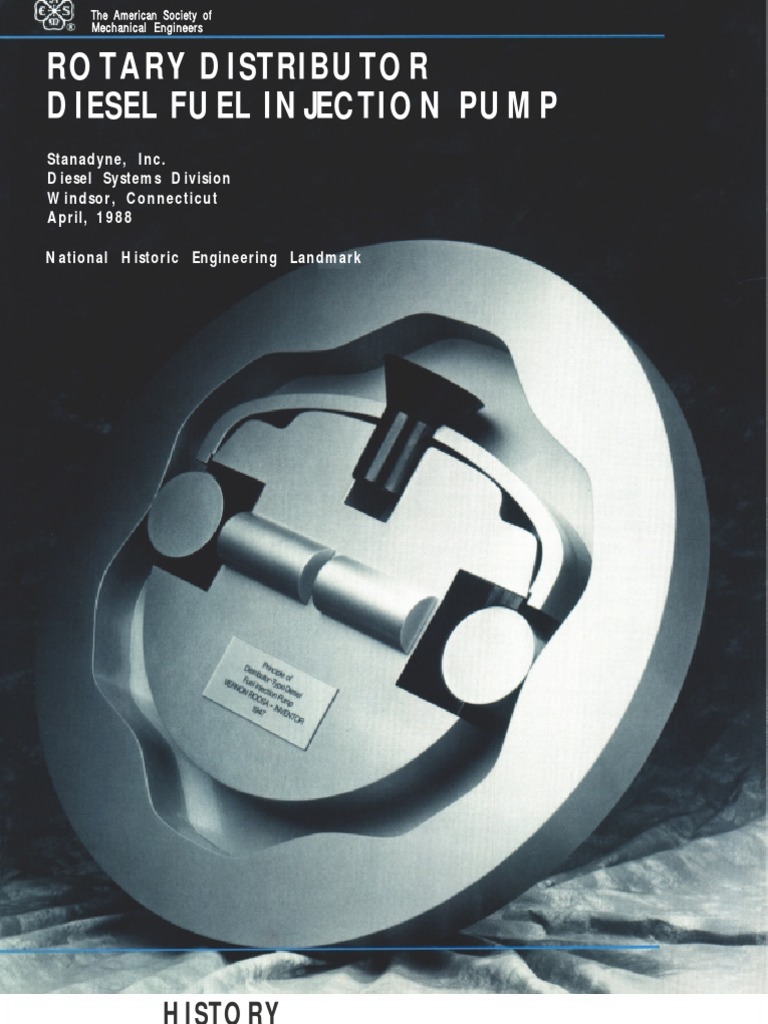 Rotary Distributor Diesel Injection Pump | PDF | Technology & Engineering