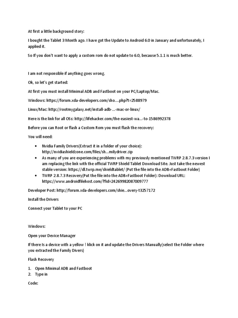 K1 Rooting | PDF | Booting | Android (Operating System)