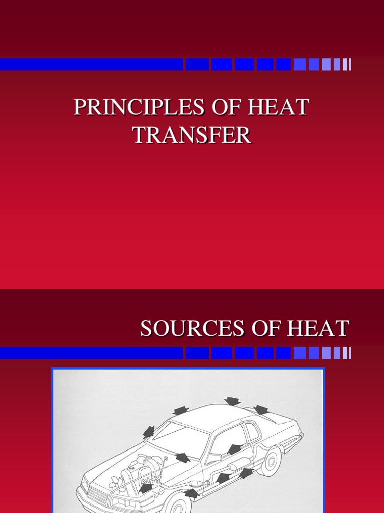 Principles of Heat Transfer Explained | PDF | Heat | Heat Transfer