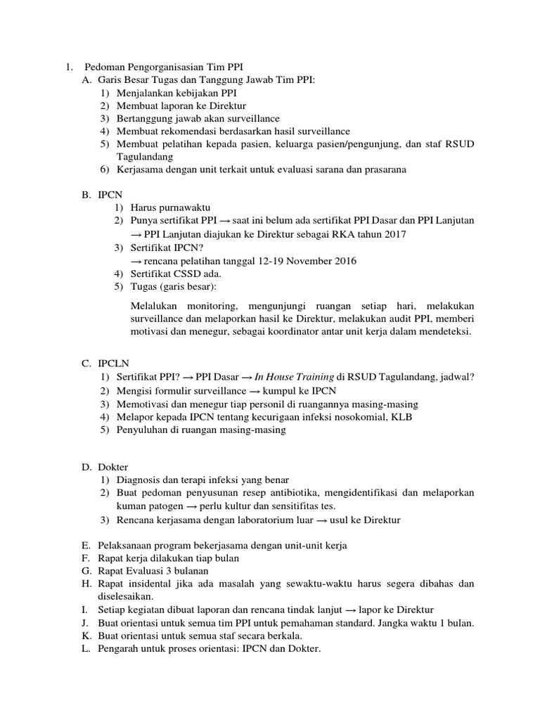 Contoh Notulen Rapat | PDF