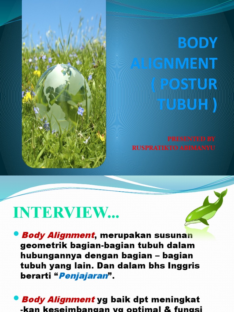 Body Alignment | PDF | Pengembangan Diri | Sains & Matematika