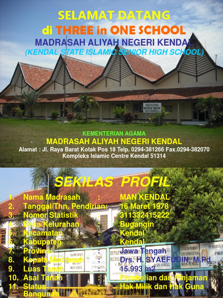 Profil MAN Kendal | PDF | Karier & Perkembangan