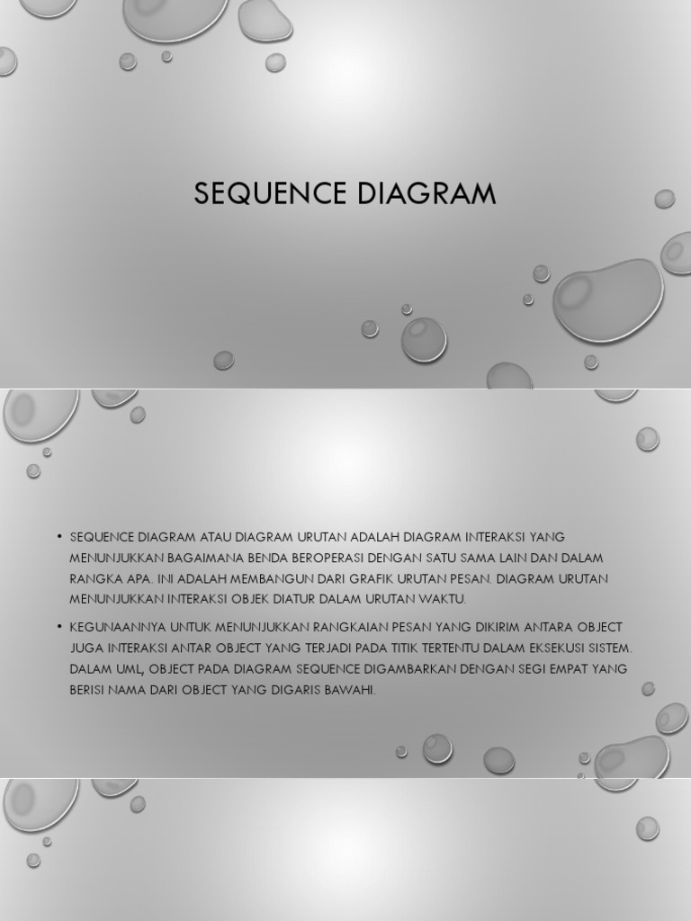 Sequence Diagram PDF | PDF