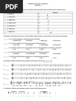 1st QUARTER MODULE GRADE 4 | PDF | Rhythm | Rhythm And Meter