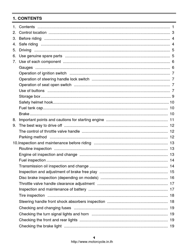 Sym Jet 4 125 Owner's Manual | PDF | Tire | Fuse (Electrical)