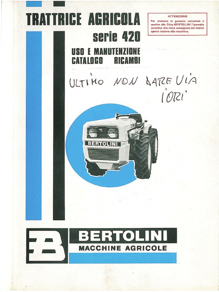 Bertolini 421 424 428 431 432 433 PDF | PDF