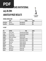 Contoh Proposal Golf Tournament | PDF | Summer Sports | Sports