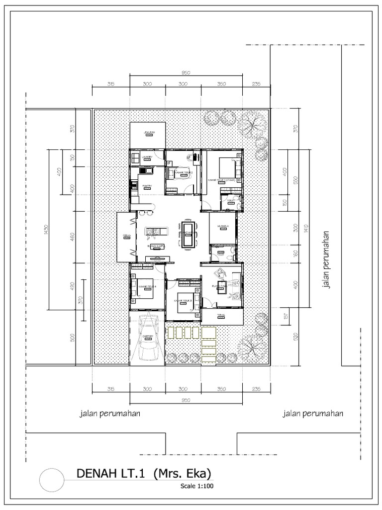 Denah Rumah Type 120 | PDF