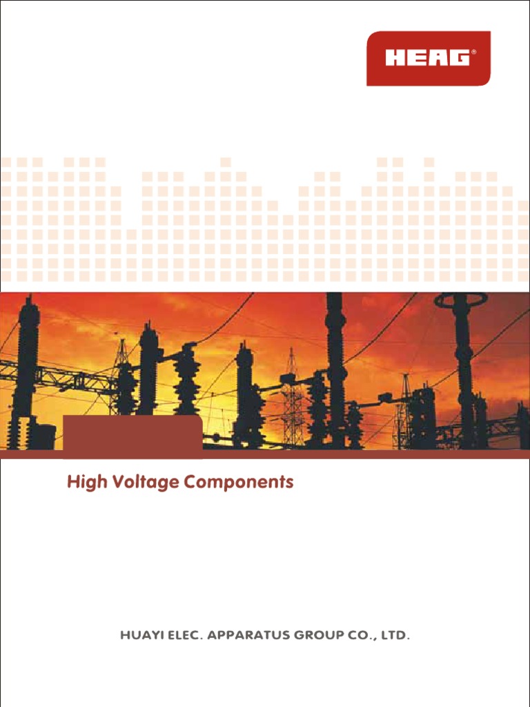 High Voltage Components | PDF | Electrical Substation | Switch