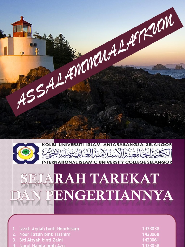 Makna dan Sejarah Tarekat Islam | PDF