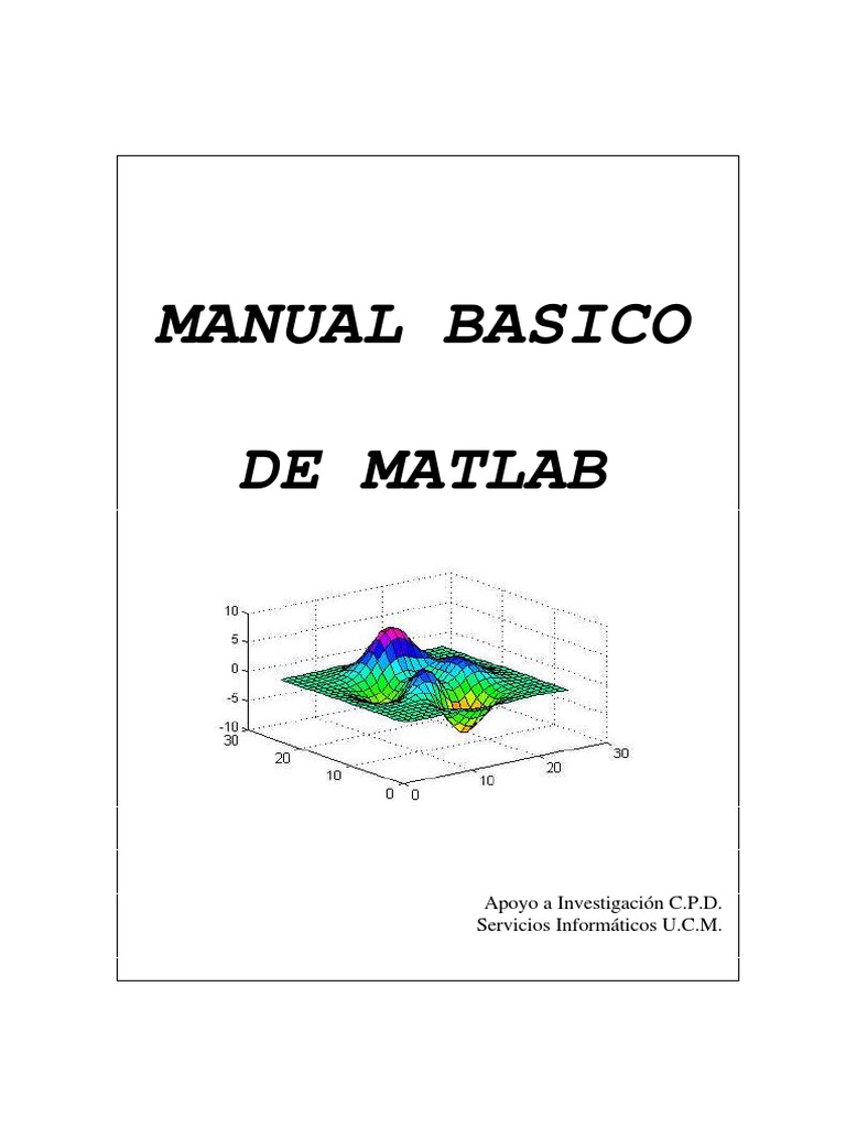 Manual Basico de Matlab PDF | PDF | Business