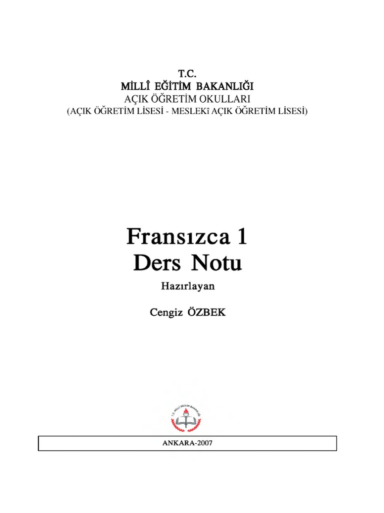Fransizca 1 PDF | PDF