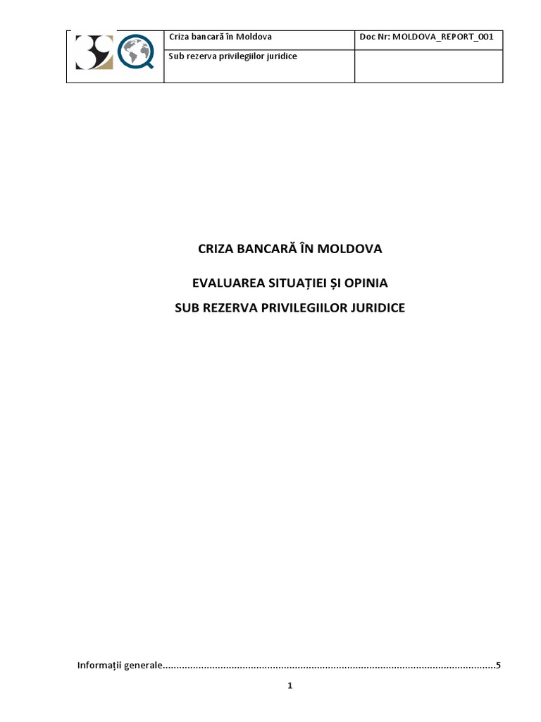Quintel Intelligence Moldova Country Report July 2018 - Romanian ...