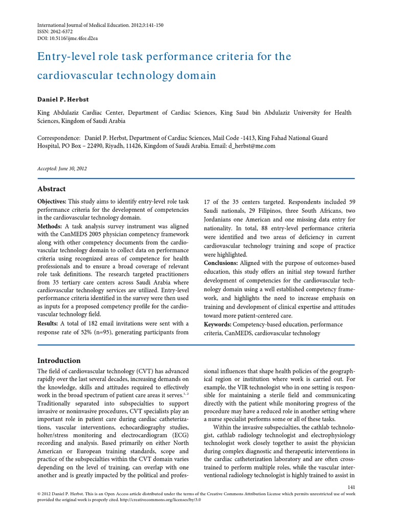 CVT Competency | Download Free PDF | Health Care | Competence (Human ...