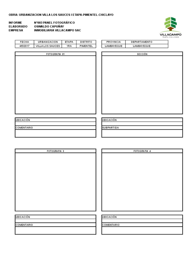 INFORME FOTOGRAFICO