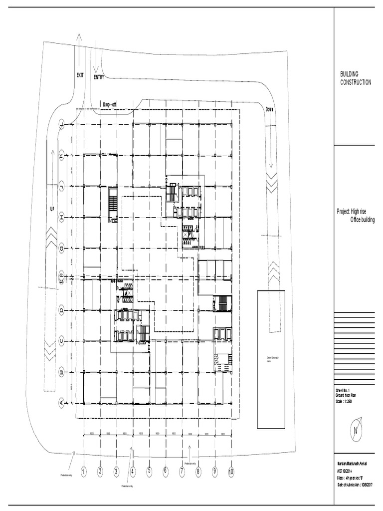Building Construction: Exit Entry | PDF