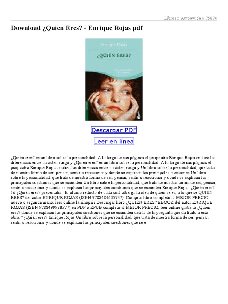 ¿Quien Eres | PDF