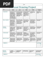 Still Life Drawing Rubric | PDF | Composition (Visual Arts) | Shadow