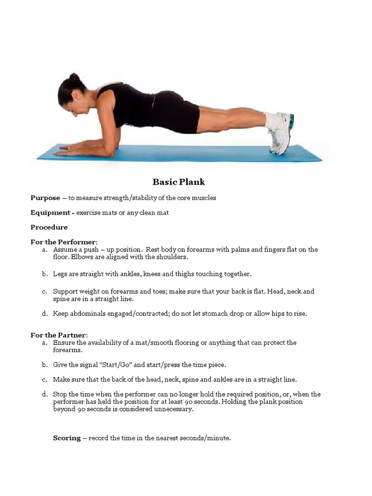 Basic Plank | PDF