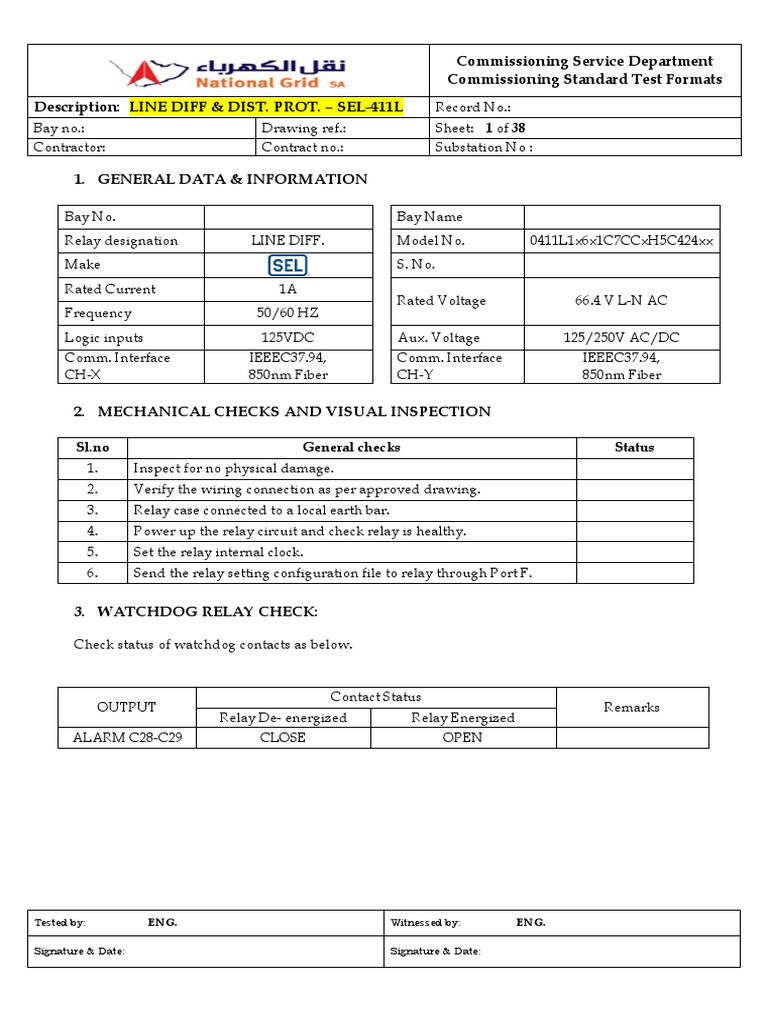 Sel-411l - Line Distance Differential | Download Free PDF | Electrical ...