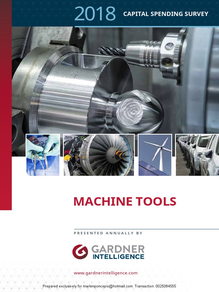 2018 Capital Spending Machine Tools Report | PDF | Numerical Control ...