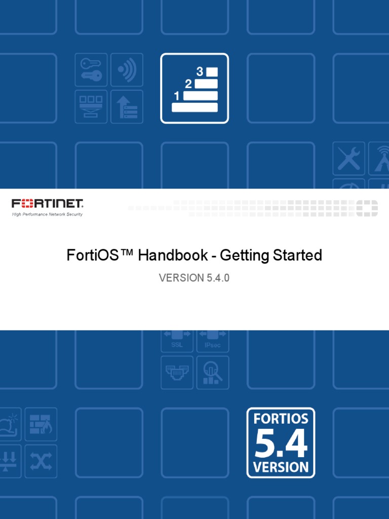 Fortigate Getting Started 54 | PDF | Ip Address | Computer Network
