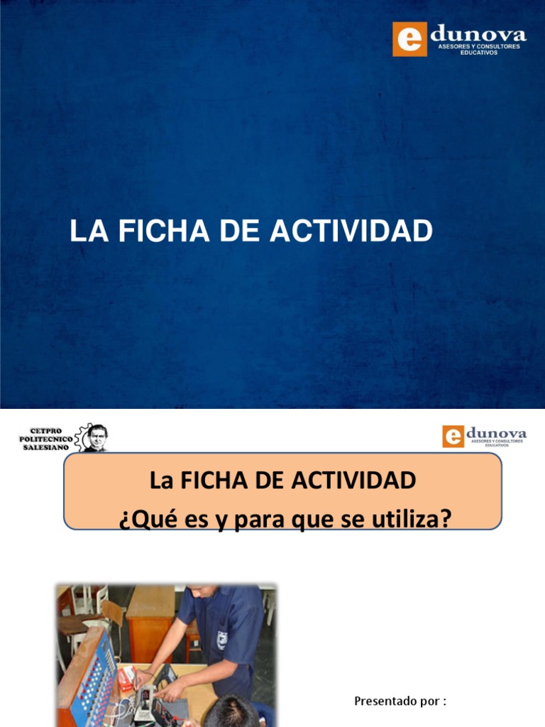 Ficha de Actividad Cetpro | PDF | Maestros | Aprendizaje