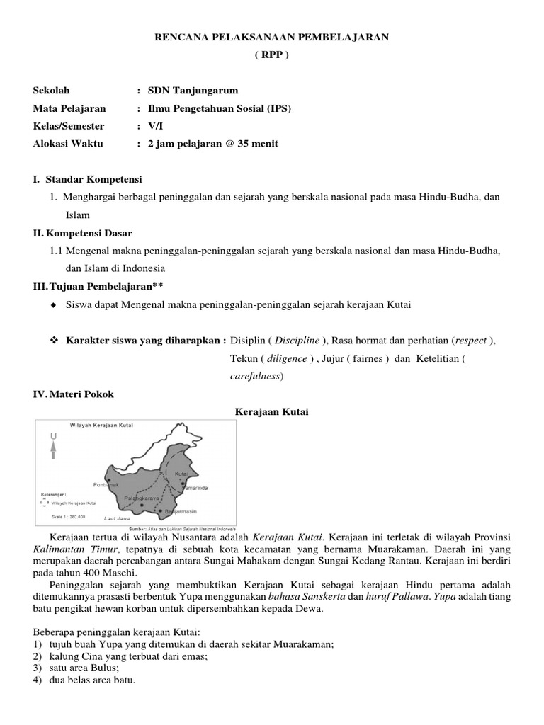 RPP Kelas 5 | PDF