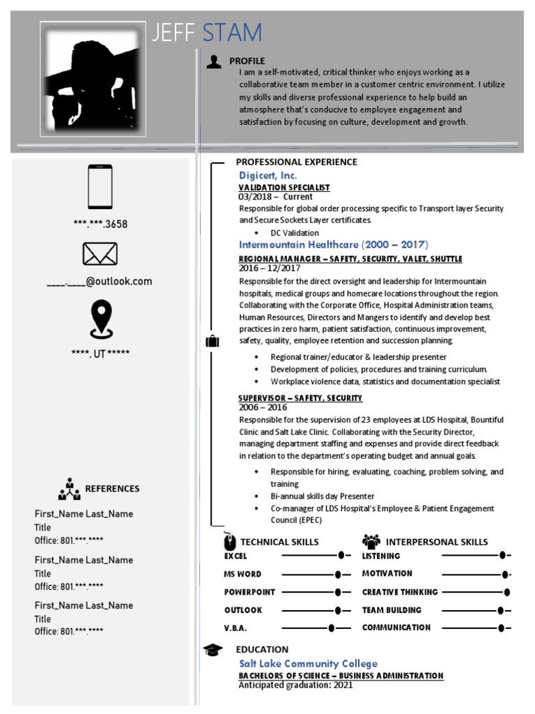 Eportfolio Resume | PDF | Human Resources | Employee Retention