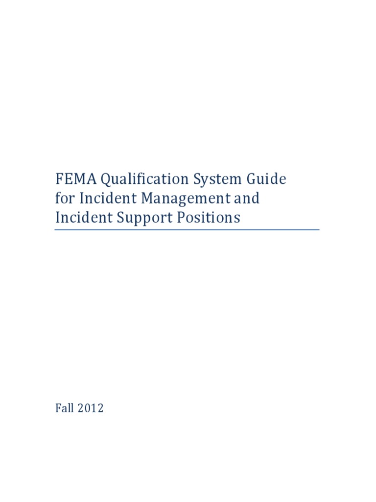 Fqs Guide 2012dec | PDF | Federal Emergency Management Agency ...