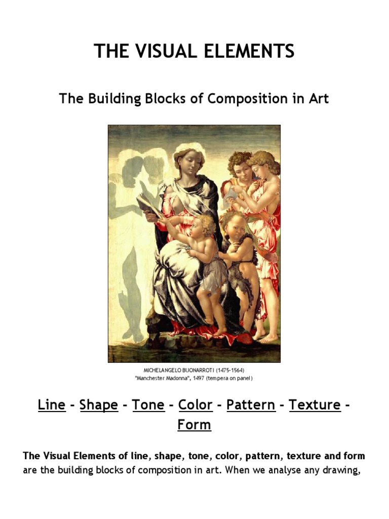 The Visual Elements of Arts | Download Free PDF | Pattern | Composition (Visual Arts)