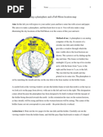 Build Your Own Planisphere | PDF | Night Sky | Constellation