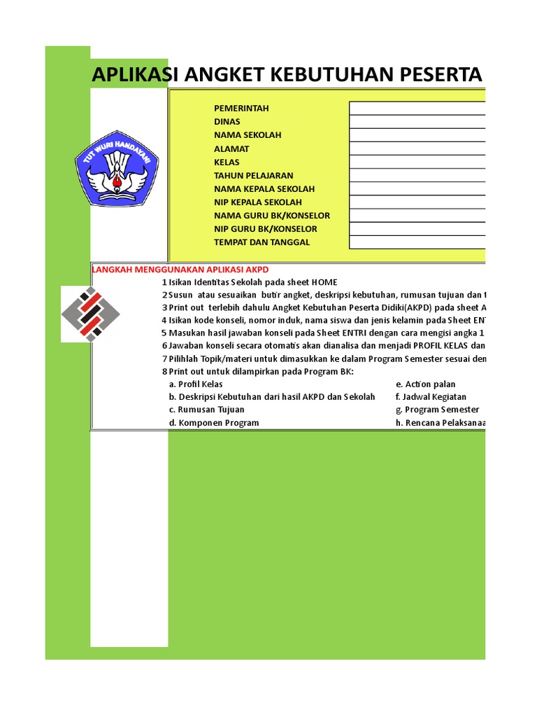 Aplikasi Akpd BK Sma-Ma Kelas 12 | PDF