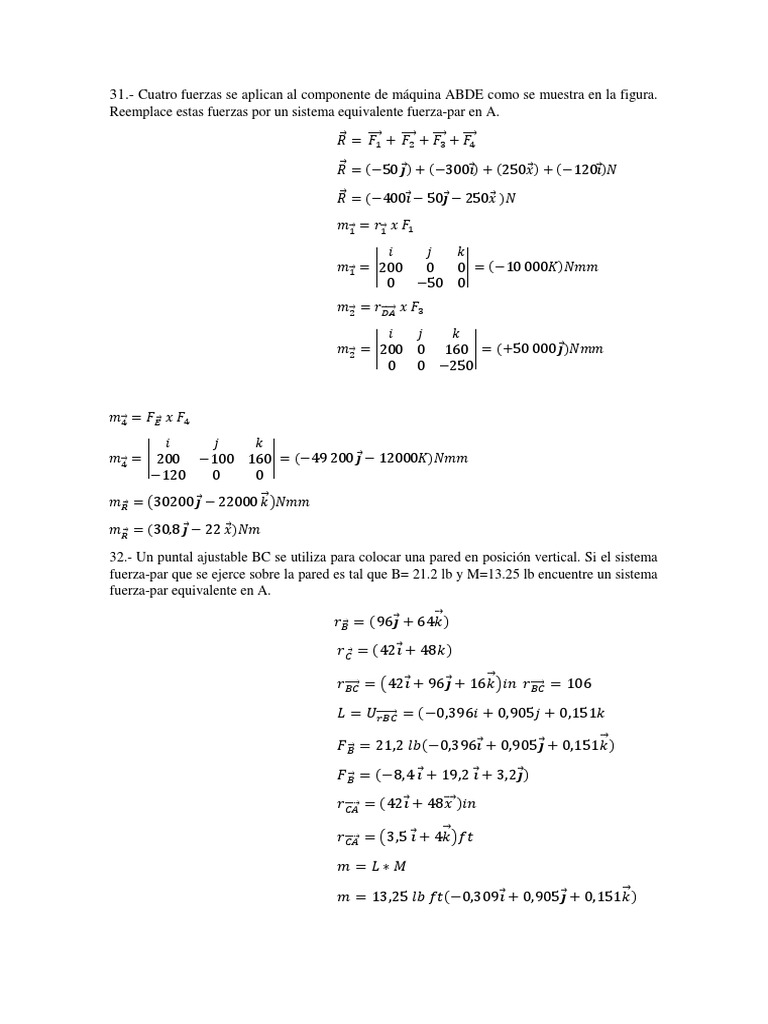 Formulario de Estatica de Los Fluidos 1 | PDF