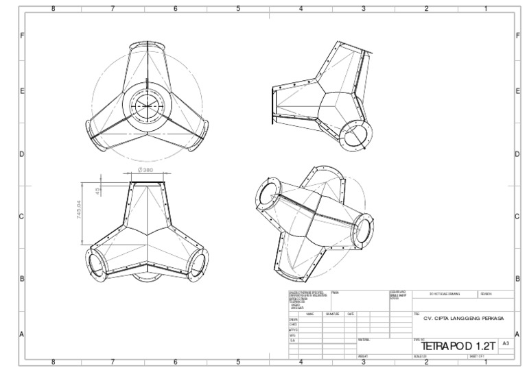 Tetrapod Scheme | Nature | Mathematics