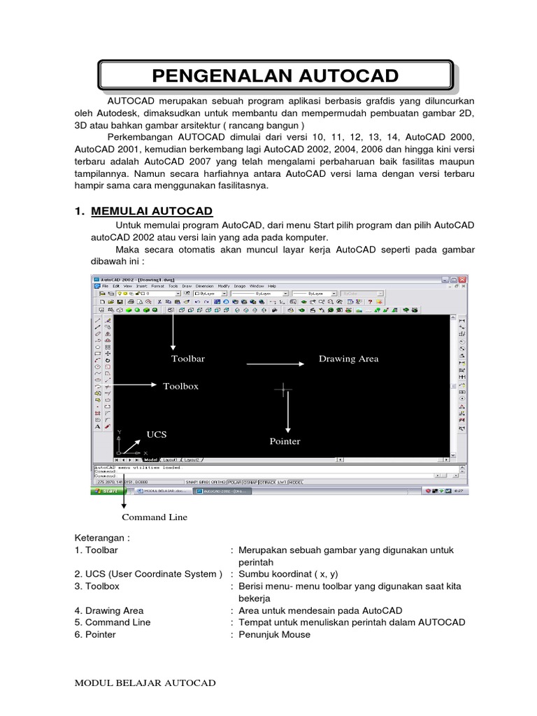 Autocad Dasar | PDF