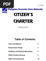 PEZA Application Form | PDF