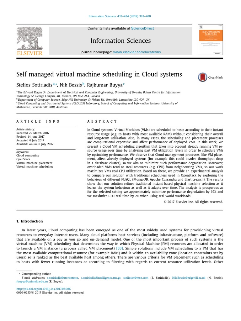 Clustering Based Virtual Machines Placement in Distributed Cloud ...